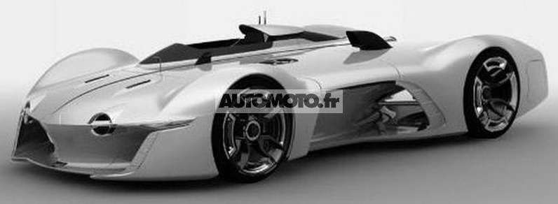 Kiszivárgott képeken a Renault Alpine Vision Gran Turismo 6 Concept